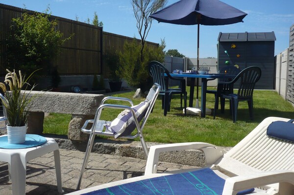 6 Min. Drive From 'L'escapade' Beaches Côte Des Sables Enclosed Garden 2 Pl. Park - Plouescat