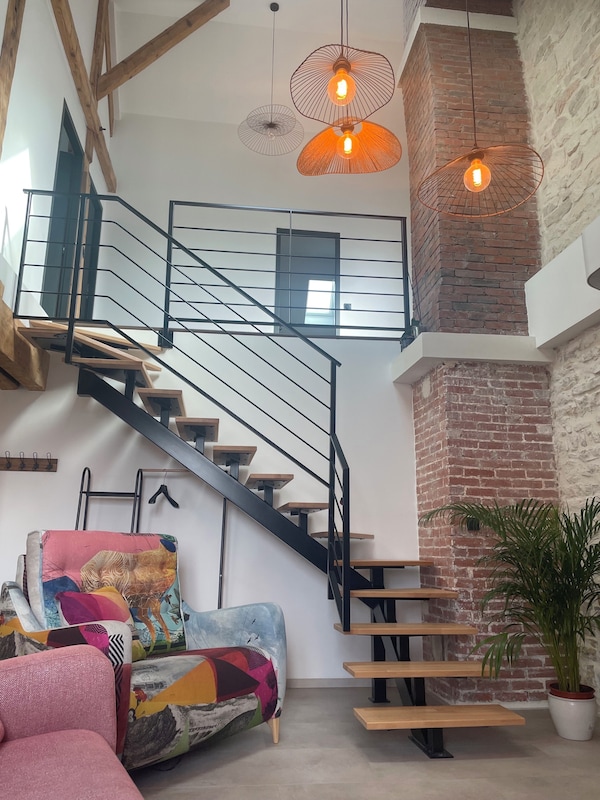 La Faran'dole. Confortable Duplex - Dole