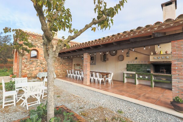 Masía Rural Can Feu A La Falda Del Montseny, 30 Min Barcelona - Montseny