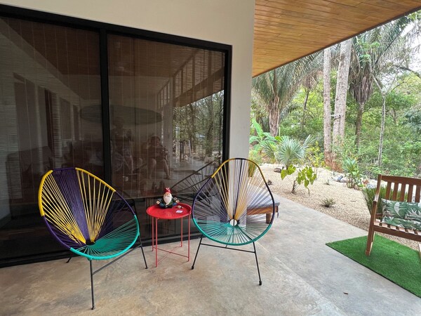 Charming 2-bedroom House In Gorgeous Nosara With Wifi, Ac In Secure Las Huacas - Nosara