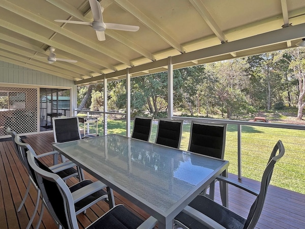 Spacious Flinders Home With Beautiful Bush Outlook - Moreton Island