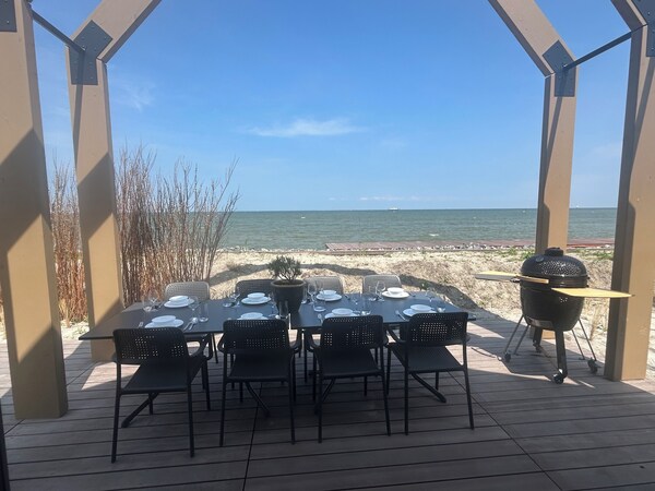 Unique, Totally New Beach Villa For 8 P. Directly At The Ijsselmeer, Enkhuizen - Enkhuizen