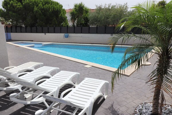 Casa Cristall 5 Heated Pool And Hot Tub - Miami Platja