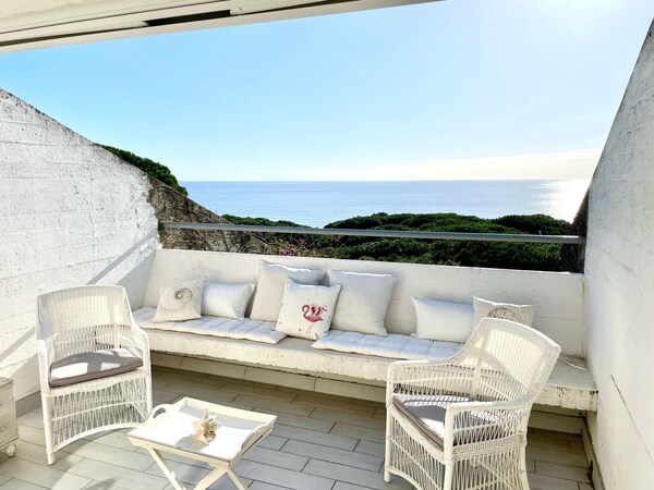 Villetta Sunset, 2 Bedrooms 2 Bathrooms, Seaview - Castiglione della Pescaia