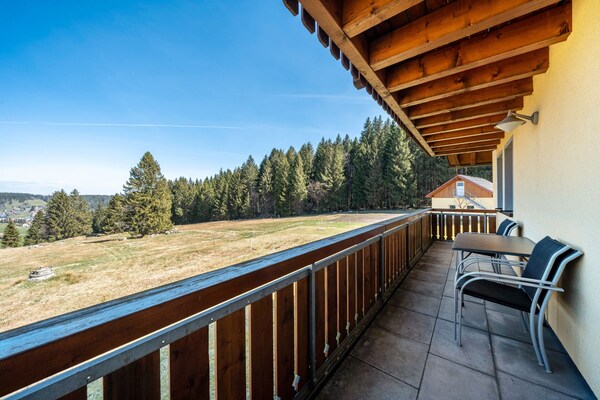Apartment 'Kleeblatt' With Private Garden, Balcony And Wi-fi - Triberg