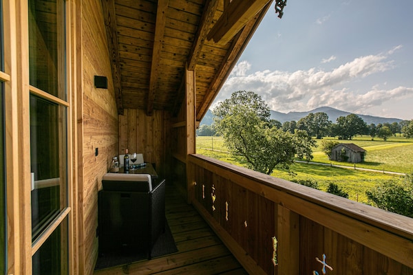 Chalet 'Isarursprung' Met Uitzicht Op De Bergen, Wi-fi En Airconditioning - Bad Tölz