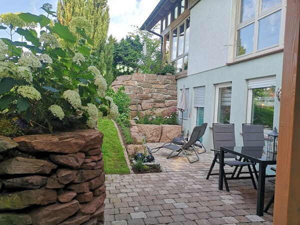 Ferienwohnung 'Schmuckkästchen' Mit Privatterrasse, Gemeinschaftsgarten Und Wi-fi - Calw