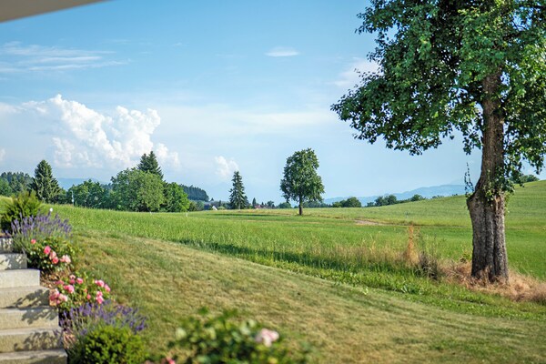 Apartment 'Landschaftstraum Am Bodensee' With Mountain View, Private Terrace And Wi-fi - Lindau
