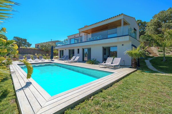 Villa De La Madrague Vista Mar-100m De Una Pequeña Playa-península De Giens 12 P - Porquerolles