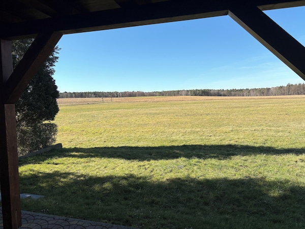 Gemütliches Ferienhaus Mit Blick üBer Die Felder - Moritzburg