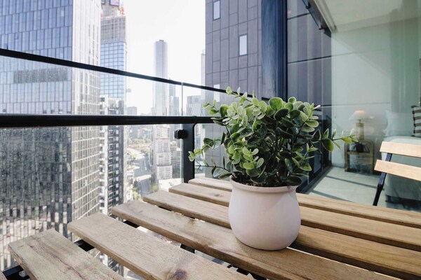 Southbank Serenity With Stunning View & Balcony - St Kilda