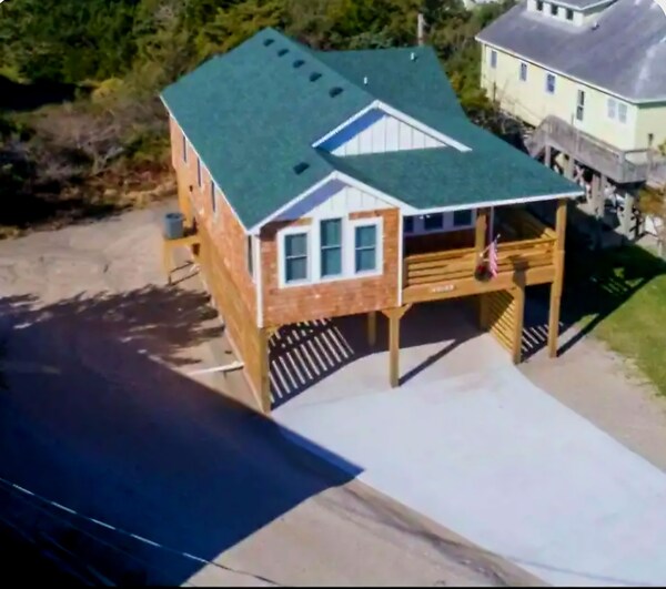 Walk Across Street-be On The Beach. Avon Peace-saltsquire - Avon, NC