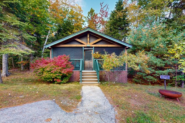 Dog-friendly Cabin With Wooded Views, Fireplace, Ac Near Outdoor Recreation - Belfast, ME