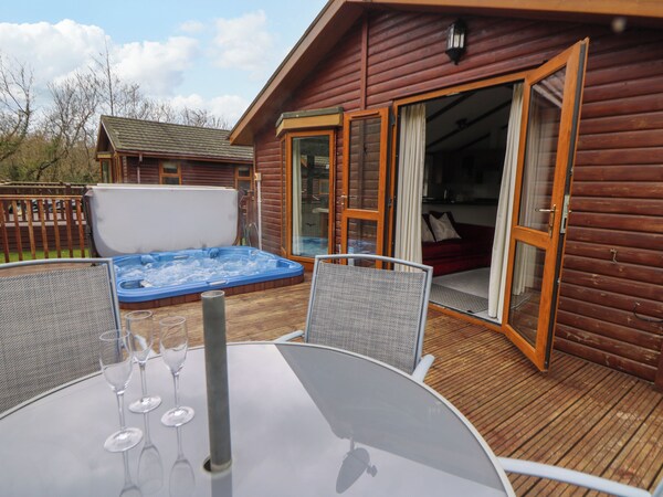 2 Riverside Lodge, Family Friendly, With Hot Tub In Cenarth - Pembrokeshire