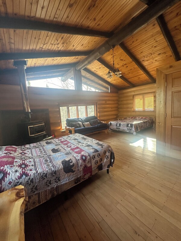 Secluded Log Home Oasis On Golden Pond - Minnesota