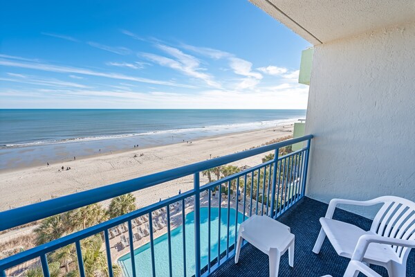 New Oceanfront 1br With Heated Pools, Coral Beach! - Myrtle Beach State Park, Myrtle Beach