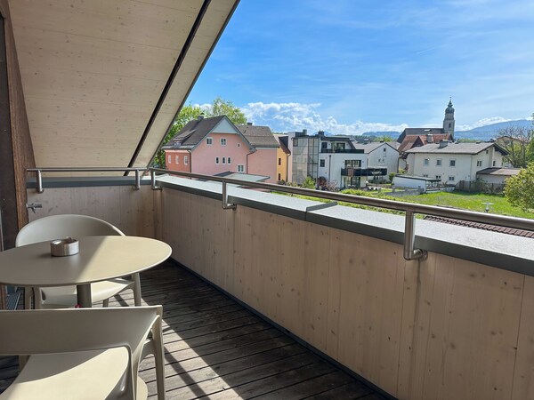 "Eight"  Premium Apartments Seekirchen, Dachgeschoss, 2 Schlafzimmern & Balkon - Eugendorf