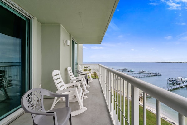 Tristan Towers | Pensacola Beach | Pool | Seasonal Beach Service | My Beach Getaways - Pensacola Beach, FL