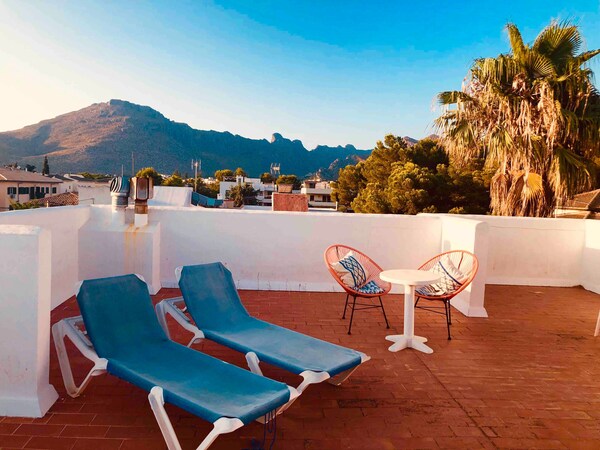 Ferienwohnung Planeta Mallorca In Puerto De Pollensa Mit Meerblick, Wi-fi Und Klimaanlage - Port de Pollença