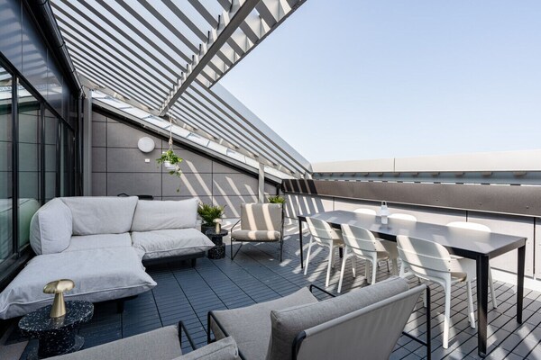 15th Floor Penthouse With Jacuzzi & 60m2 Terrace - 坦佩雷