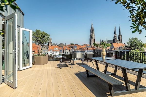 Appartement Met Schitterend Prive Dakterras. - Voorburg