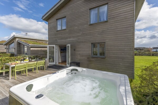 Carbis Bay Lodge, 69 Una -  Luxury Lodge With Private Hot Tub And Spa Access - Cornwall