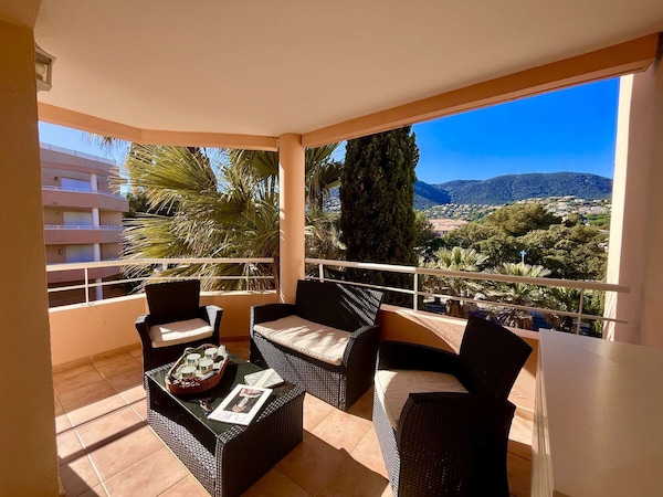T3 Apartment With Terrace And Air Conditioning 300m From Beach - La Croix-Valmer
