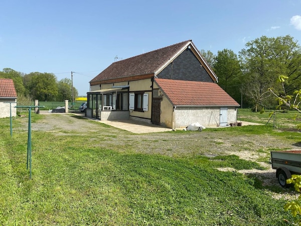 Gîte Tranquille Proche Forêt Orléans Pour 5 Pers. - Loiret