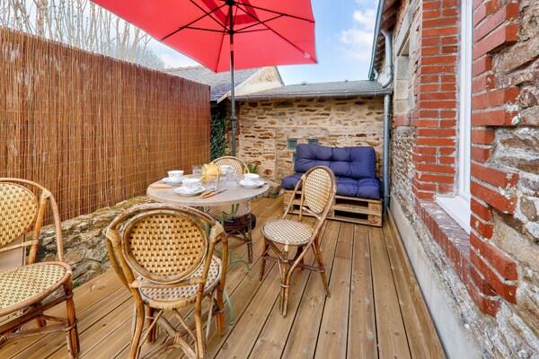 House With A Courtyard For 4 In The Village Of Sarzeau - Sarzeau