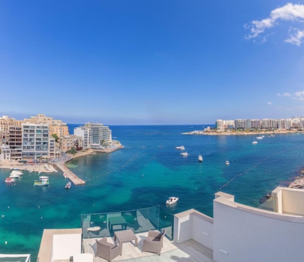 Seafront Triplex Penthouse Exclusive Luxury Design - Malta