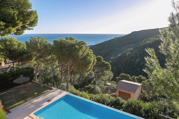 Semi-detached W/ Views In Sa Tuna, Begur (H05) - Llafranc