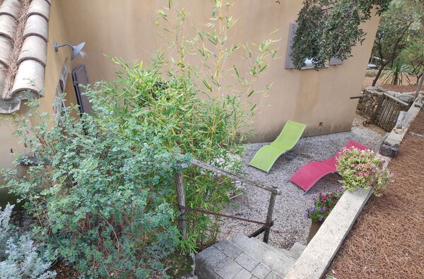 Holiday Home 'La Poulido' With Private Terrace, Private Garden And Wi-fi - Bédoin