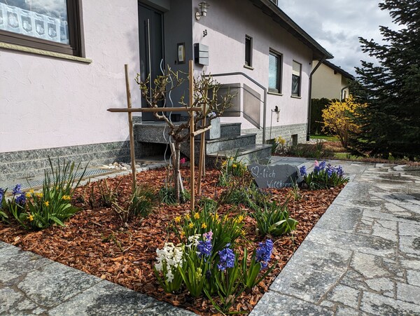 Ferienwohnung Mit Relaxzone Im Garten - Geiselwind