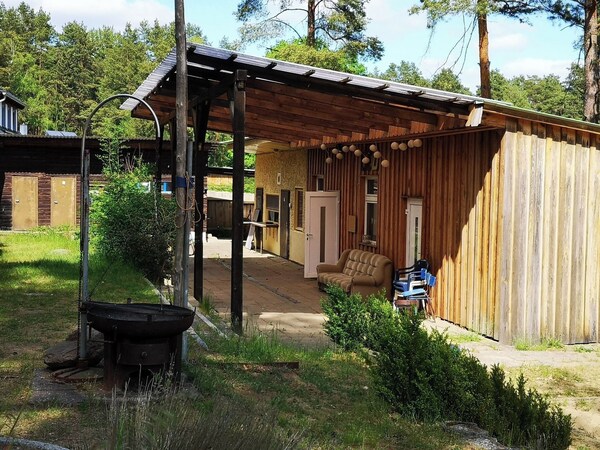 Bungalow '-Waldgrün-' Con Terraza Privada, Jardín Compartido Y Wi-fi - Lychen