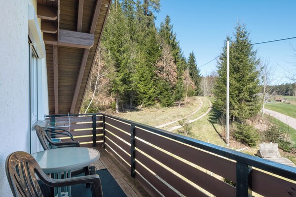 Ferienwohnung 'Waldblick' Mit Bergblick, Gemeinschaftsterrasse Und Wi-fi - Schramberg