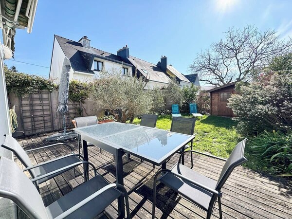 Maison Cosy Rénovée - Jardin - 50m Des Plages - Lorient