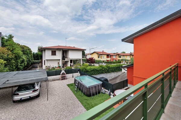 Studio 'La Villa Del Caribe Mono Catalina' Avec Vue Sur Lac, Wi-fi Et Climatisation - Peschiera del Garda