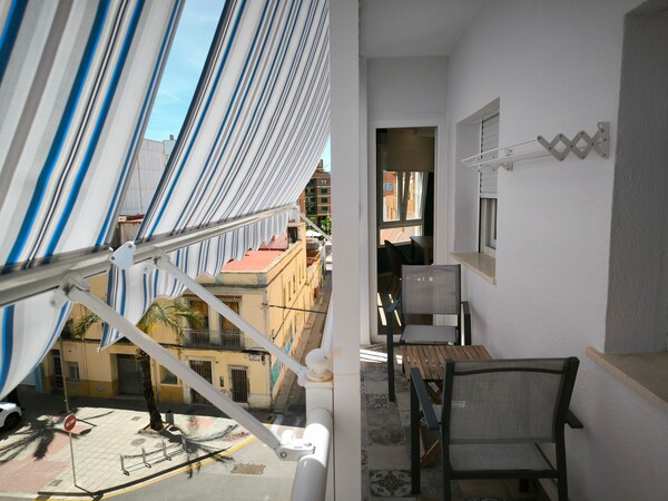 Apartamento 'Benicarló' Con Vistas Al Mar, Wi-fi Y Aire Acondicionado - Vinaròs