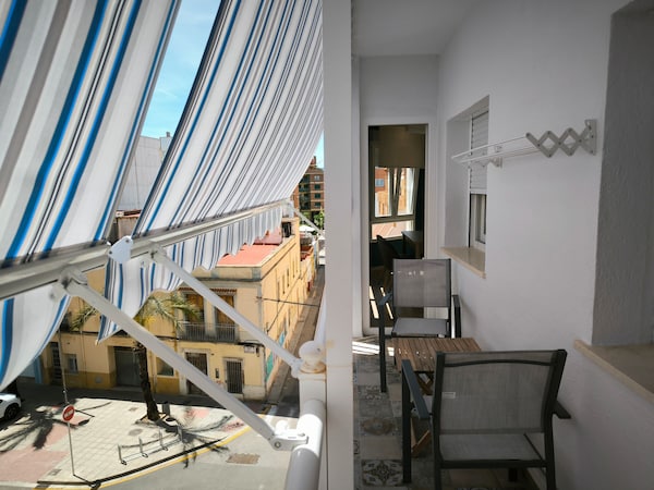 Apartamento 'Benicarló' Con Vistas Al Mar, Wi-fi Y Aire Acondicionado - Vinaròs