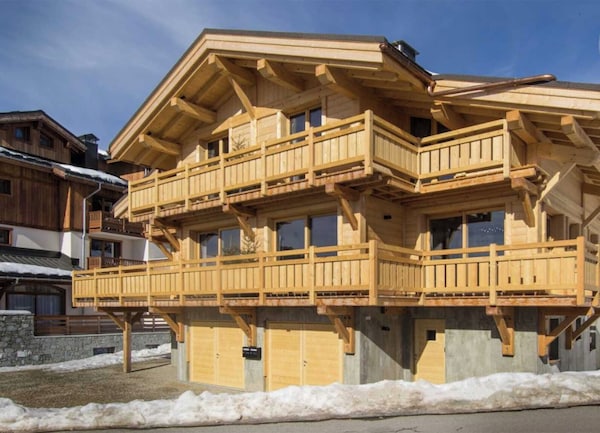 Appartement 'Chalet B - O Saisies' Avec Vue Sur Les Montagnes, Balcon Et Wi-fi - Beaufort