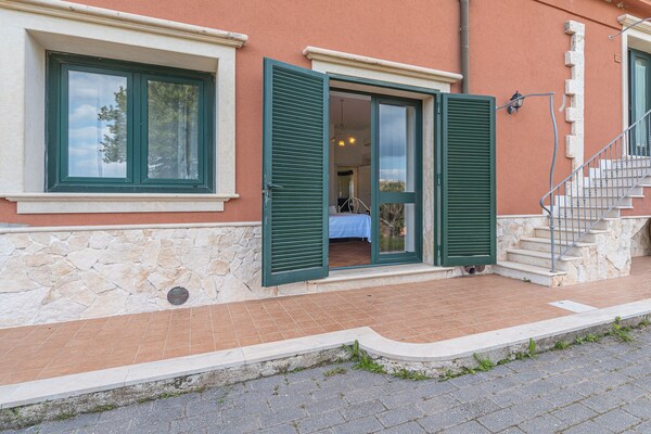 Room 'Al Palmento Relais - R3' With Shared Pool, Wi-fi And Air Conditioning - 敘拉古
