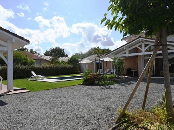 Maison 4 Chambres Avec Piscine, à 8 Min Du Lac De Sanguinet - Biscarrosse