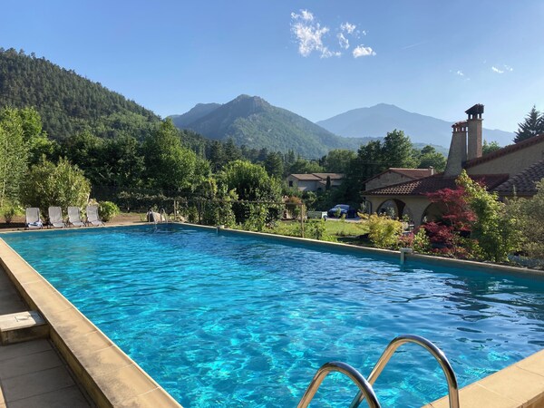 Gîte Paisible Piscine Vu Canigou 1h Argeles Sur Mer - Vernet-les-Bains