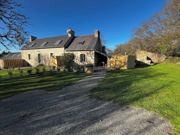 Romantic Getaway In The Countryside: Gite For Two With Private Nordic Bath - ブルターニュ