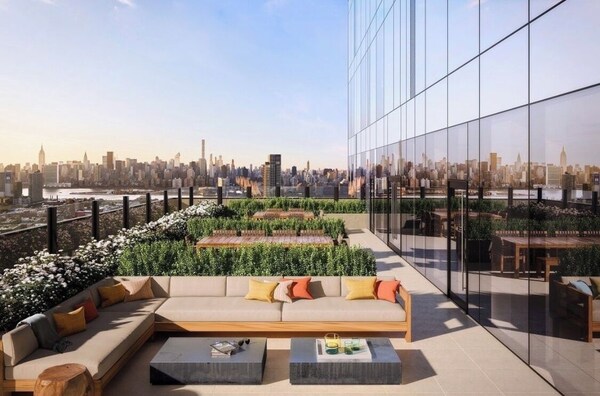 1 Stop To Midtown Amazing View Luxury High Rise Corner 1 Bedroom Apartment - New York