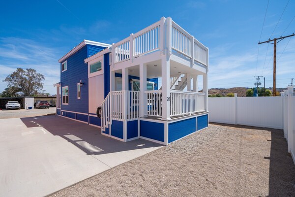 Blue Bliss, Private Fenced Yard At Roadrunner Resort - Buckskin Mountain State Park, Parker