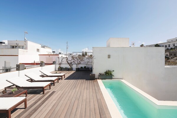 Mar Abierto A - Acogedor Loft Con Piscina Compartida Y Wifi Gratis - Sanlúcar de Barrameda