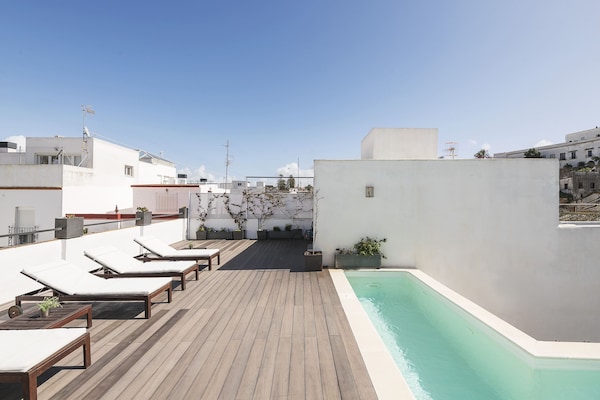 Mar Abierto B - Encantador Loft Con Piscina Compartida Y Wifi Gratis - Sanlúcar de Barrameda