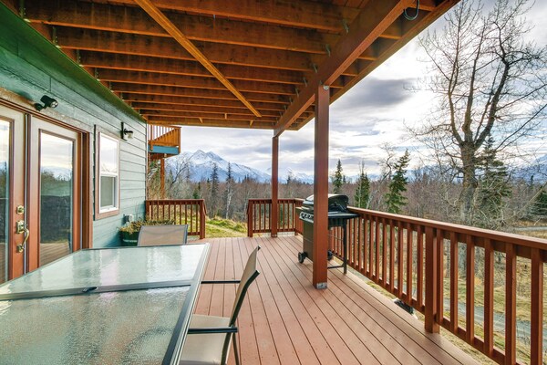 Panoramic Mtn Views: 5-acre Escape In Palmer! - Palmer, AK