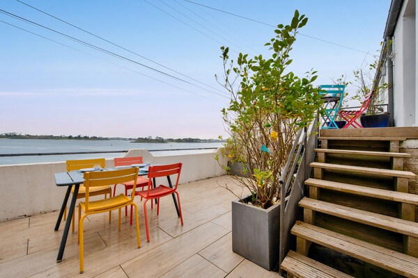 Vista Excepcional - Casa Para 4 - 100m De La Playa - Landéda